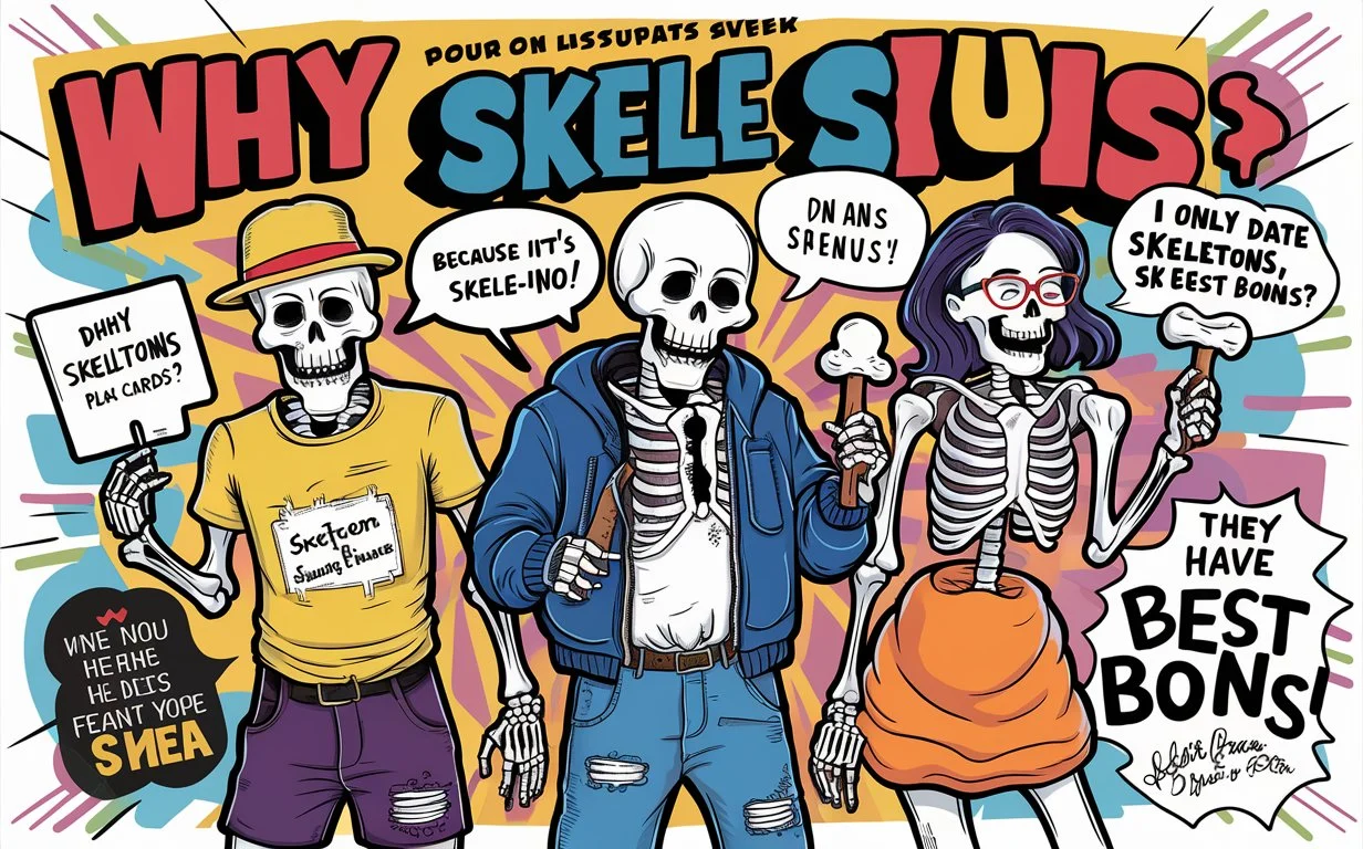 Best Skeleton Puns and Jokes for Humerus Giggles
