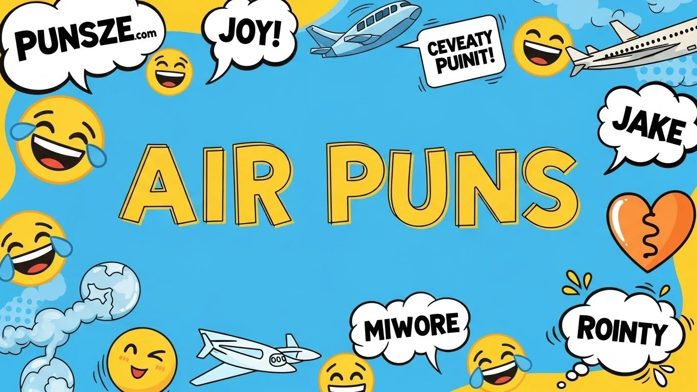 225 Air Puns That Will Leave You Breathless with Laughter! ️