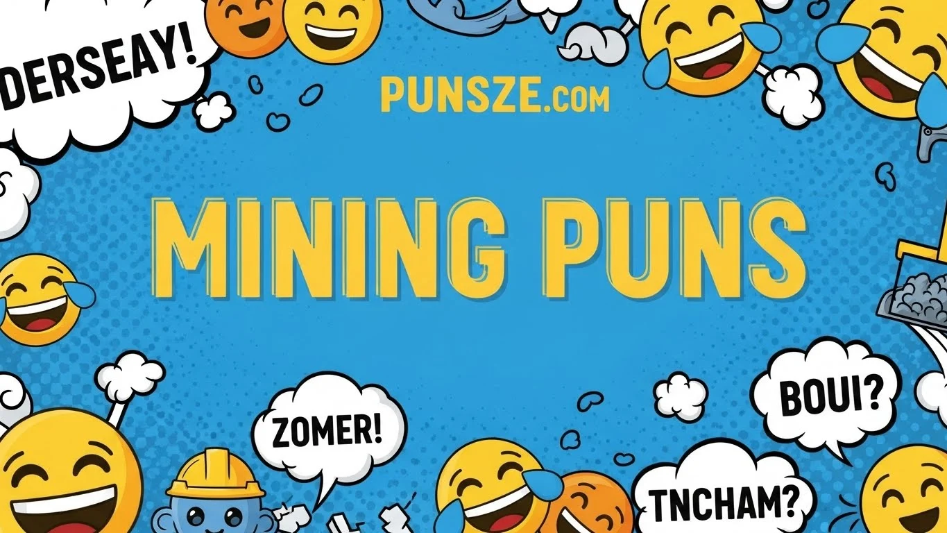 205 Mining Puns That Will Dig Deep for Laughs! 🪓